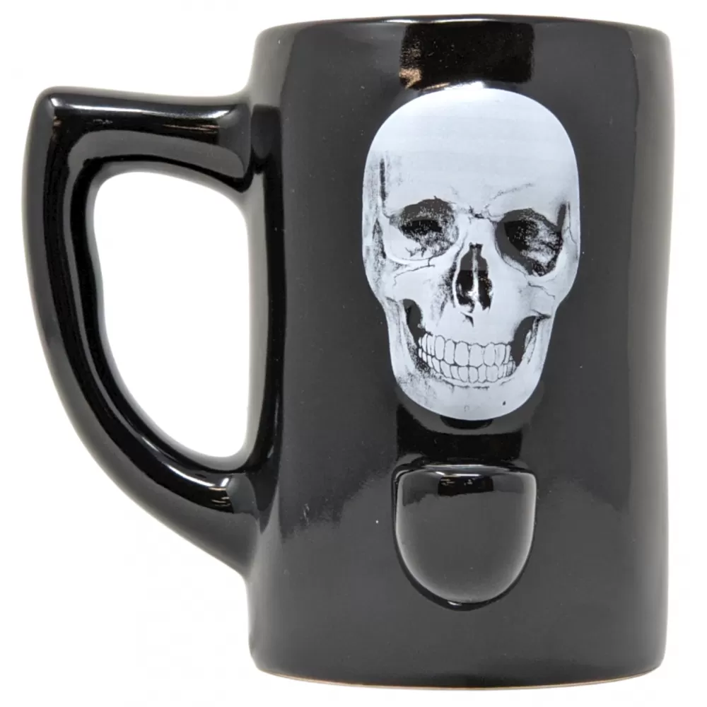 High Point Mug Pipe - Skull Imprint – Metro Smoke Wholesale