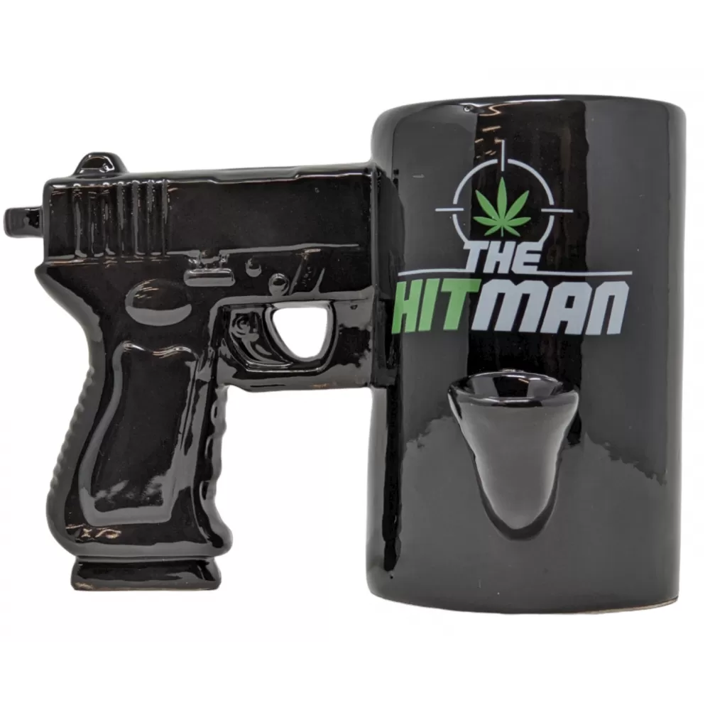 High Point Mug Pipe - Hitman Gun – Metro Smoke Wholesale