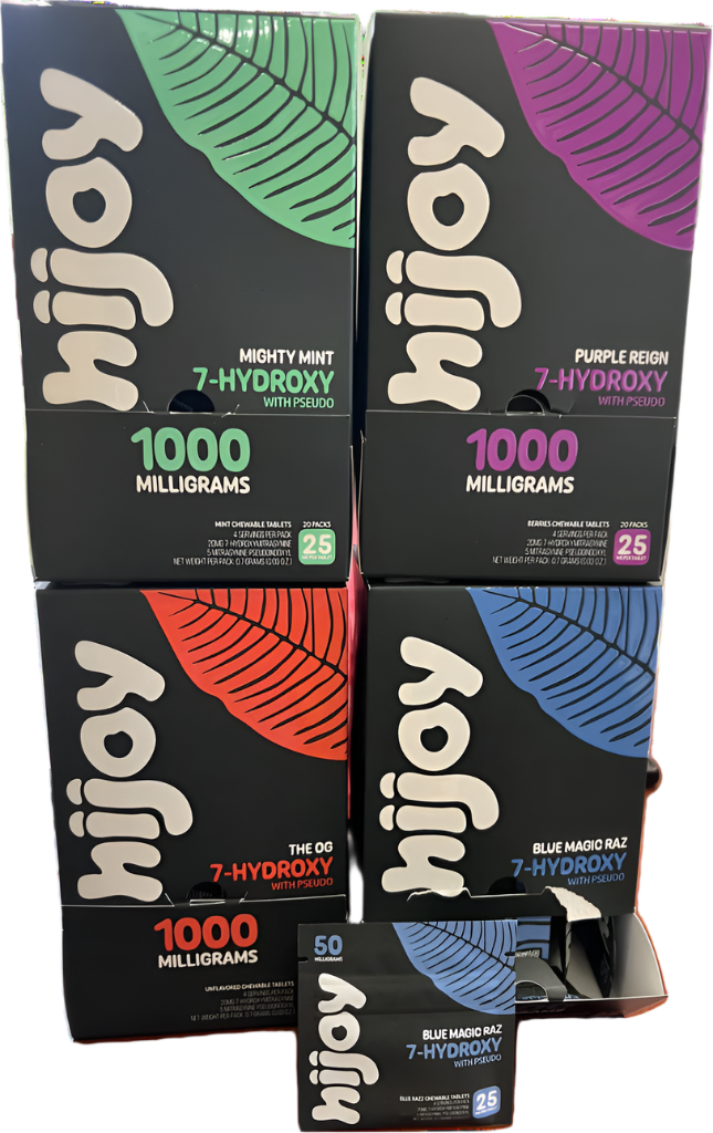 Hijoy - Pseudo + 7-OH Tabs - 25mg - 2pk - 20ct – Metro Smoke Wholesale