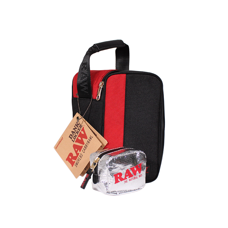 Raw Smell Proof Dank Locker Carry All W/ Removable Bag – Metro Smoke ...