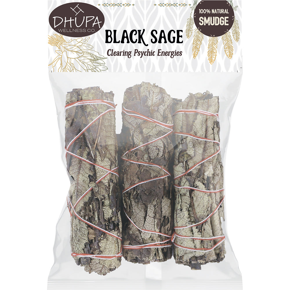 Smudge Kit - 4" Sage - 3ct [ SAGE1BK ] + – Metro Smoke Wholesale