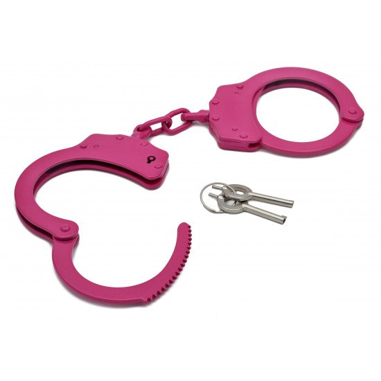 Double Locked Chained Handcuffs - Pink – Metro Smoke Wholesale