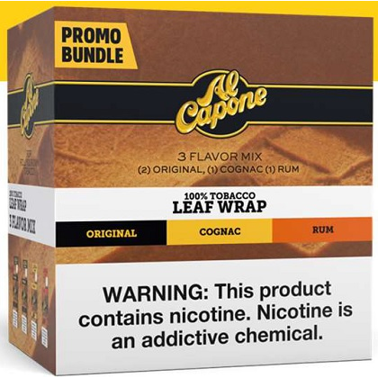 Al Capone - Leaf Wraps - 3 Flavor Mix - 18ct [ 2066D ] – Metro Smoke ...