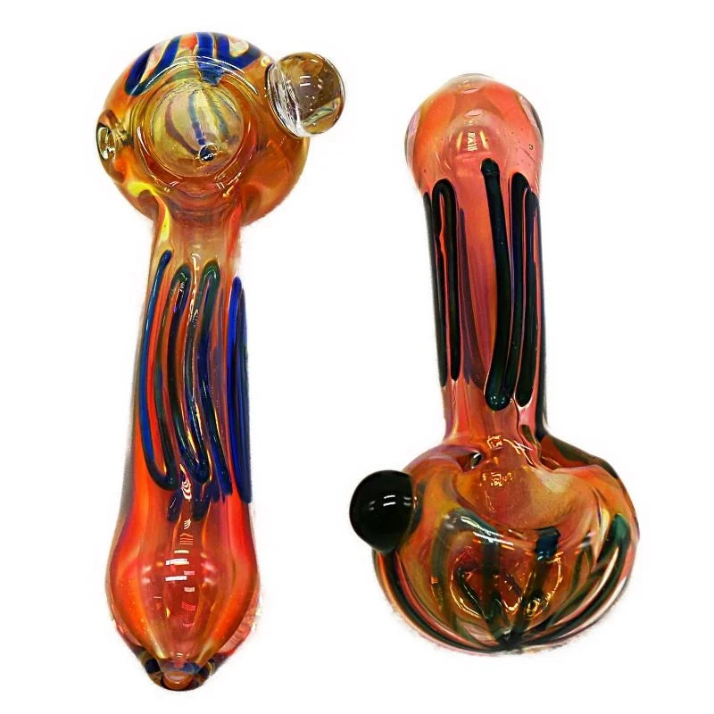 Hand Pipe - Import - Gold Fumed 150g - 6" [JP08] - 2PK – Metro Smoke ...