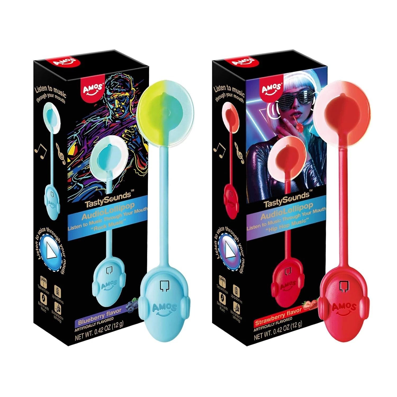 Tasty Sounds Music Lollipop - 12ct – Metro Smoke Wholesale